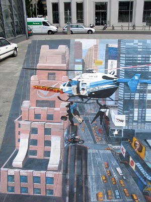 Berlin - Straßenmaler - Manfred Stader